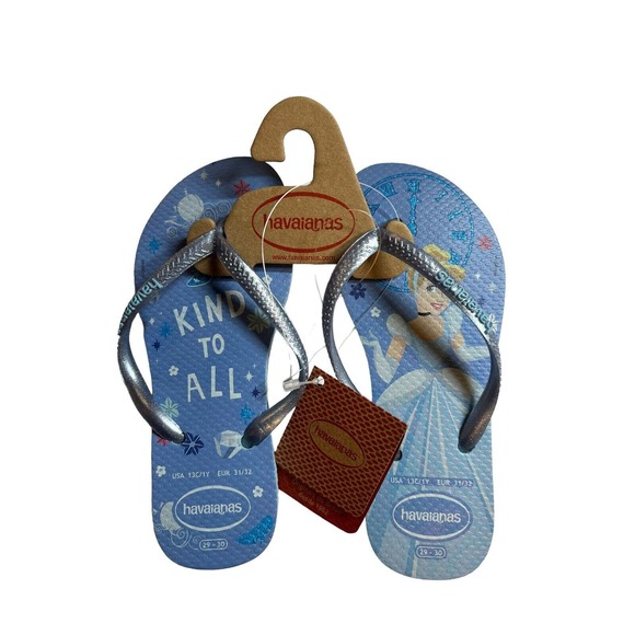 Havaianas | Shoes | Havaianas Cinderella Slim Flip Flop New Size 31 ...